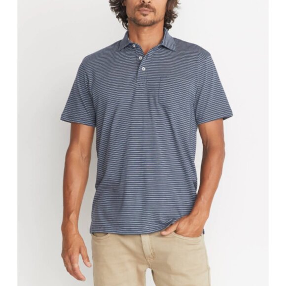 Marine Layer | Shirts | Marine Layer Mens Polo Shirt In Size Xl Marco ...